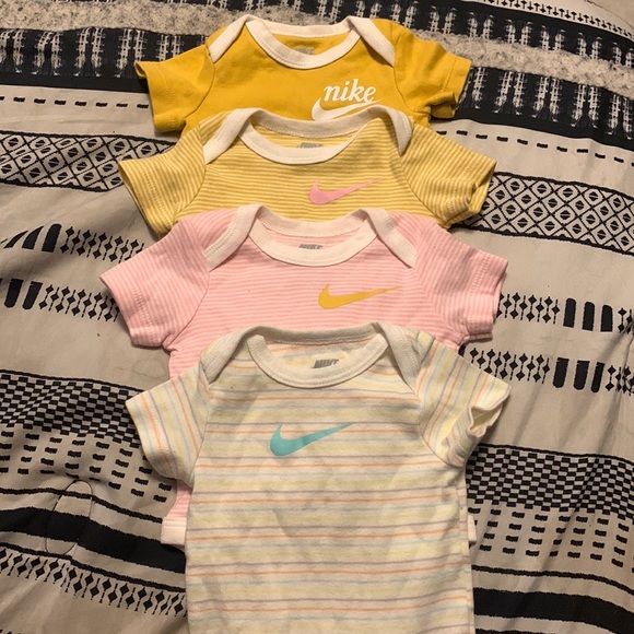 Nike | One Pieces | 4 Nike Body Suit 36 Months | Poshmark